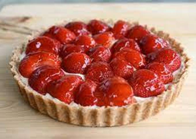 Tartaleta de Fresas (torta de morango) Receita por ...