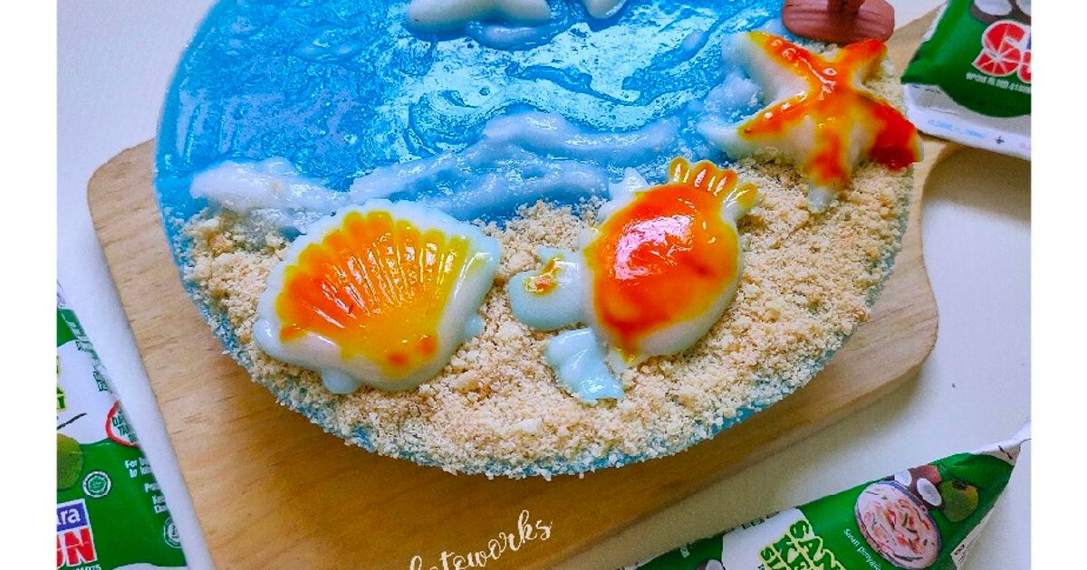 Resep Blue Ocean Pudding oleh Zahara - Cookpad