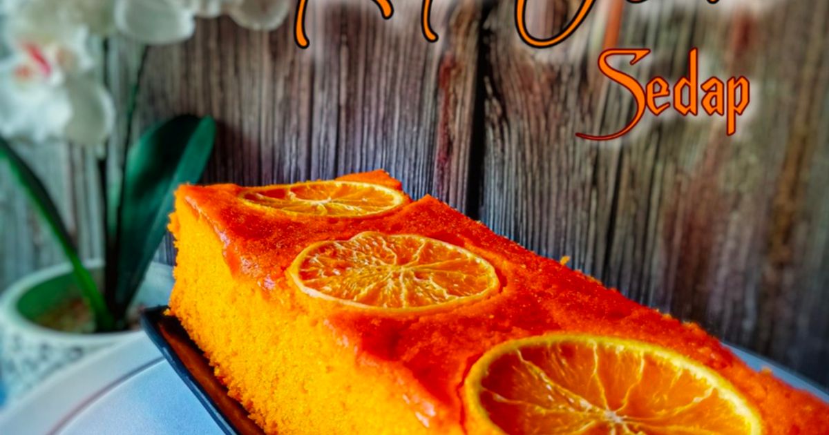 Resipi Kek Oren Sedap oleh Q'leenalee's Kitchen - Cookpad