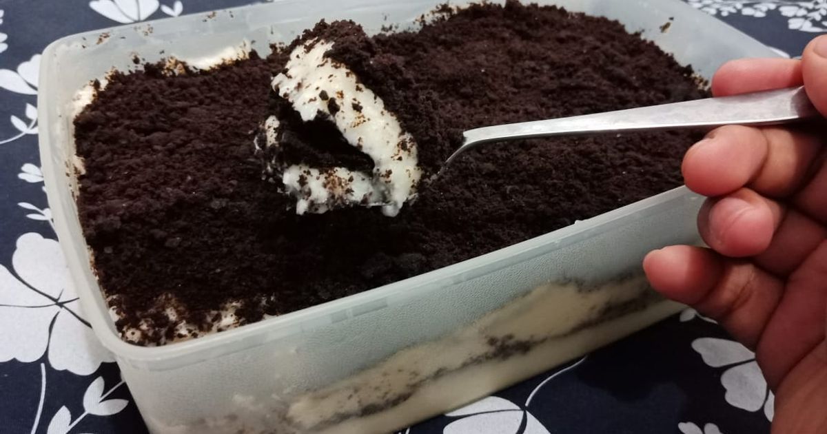 Resep Oreo Cheese Cream (No Bake) oleh Al's_parfait 👌 - Cookpad