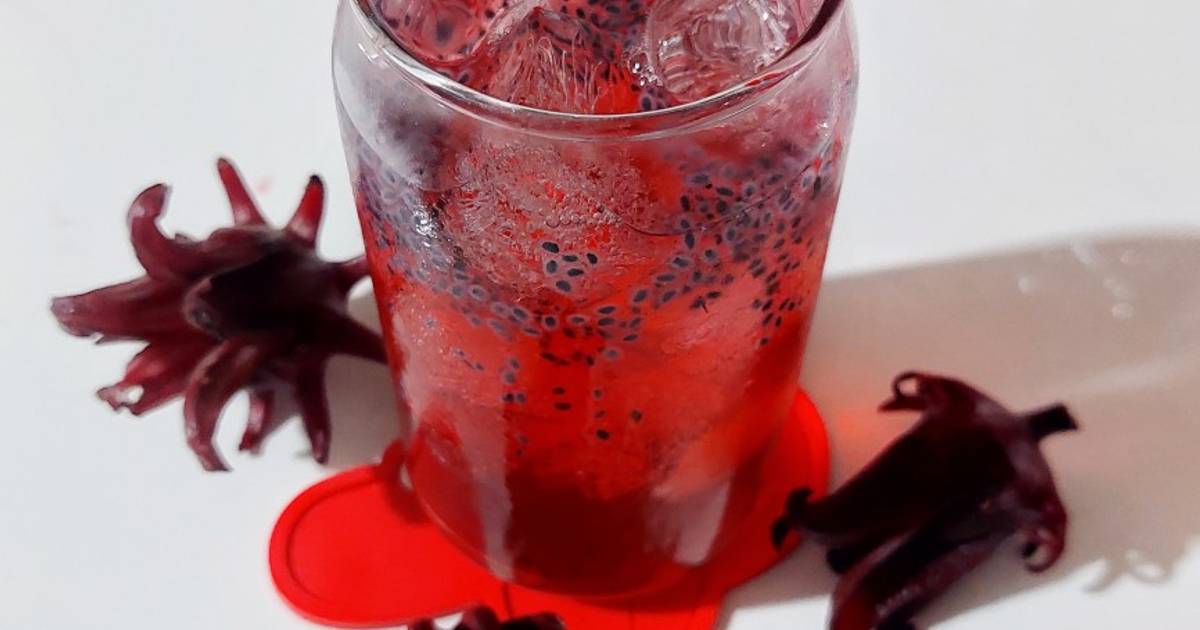 11 resep es teh rosella enak dan mudah - Cookpad