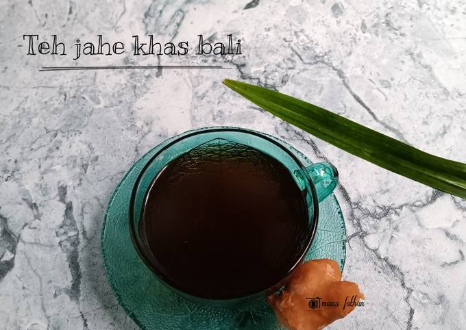 Resep Teh jahe khas bali oleh Mama fathan - Cookpad