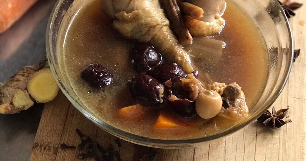 Resep Chicken Soup Herbal Taiwan (Ayam Sup Herbal) oleh Tinakitchen ...