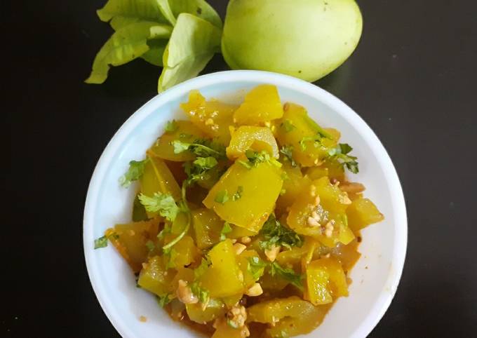 Green Tomato Sabzi Recipe by Jasmin Motta _ #BeingMotta - Cookpad
