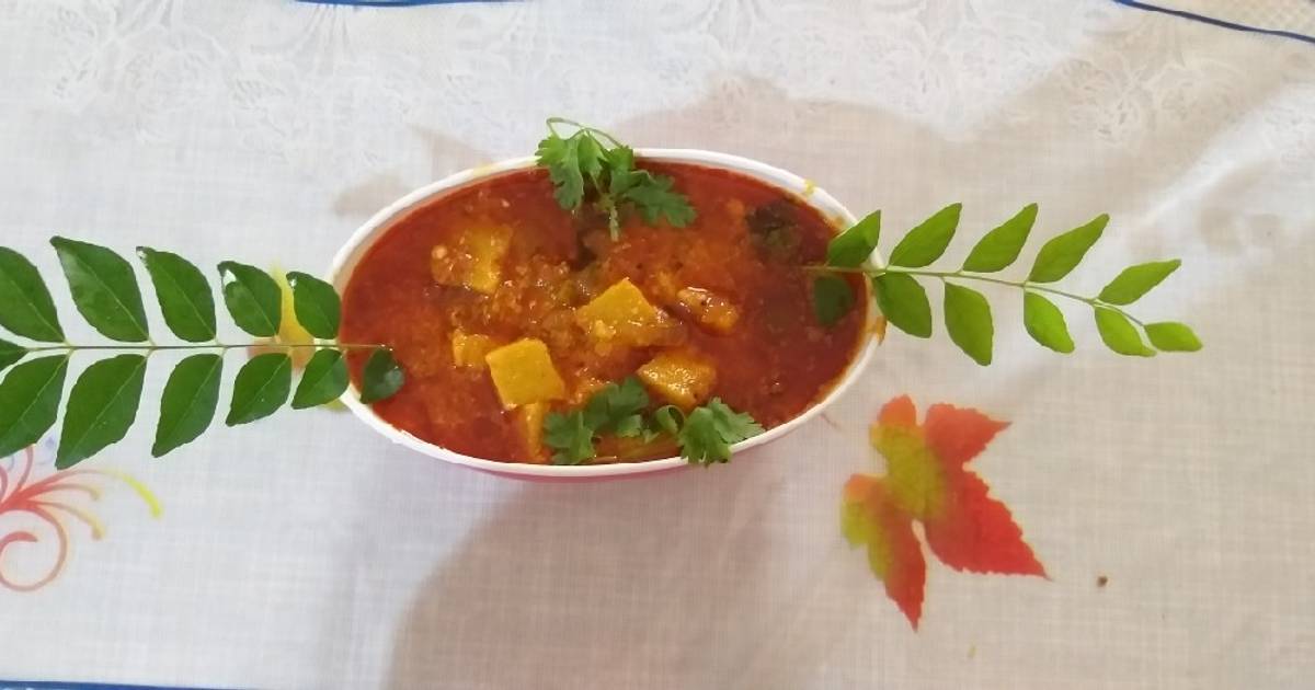 Sadhana Kotak દ્વારા રેસીપી ઢોકળી નું શાક (Dhokali Nu Shak Recipe In ...