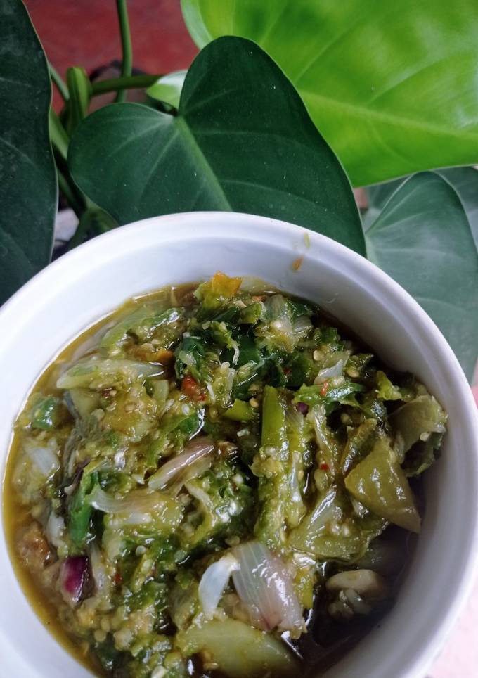 Resep Sambal hijau ala warung padang oleh YoesNilla - Cookpad