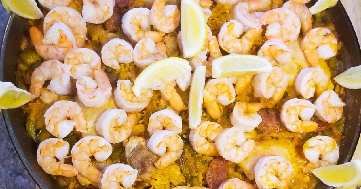 Homemade Chicken & Sausage Paella Recipes