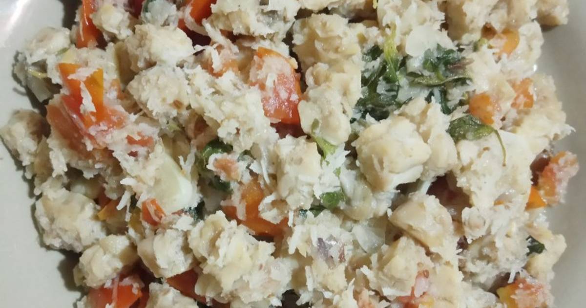 Resep Botok/oblok oblok tempe tomat merah kemangi oleh Dini Nihayati ...