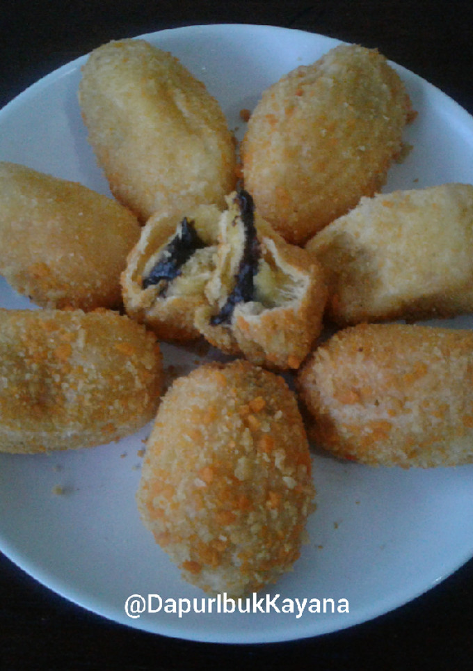 Resep 272. Roti Labu Kuning Goreng Krispi Isi Selai Cokelat oleh Dapur ...