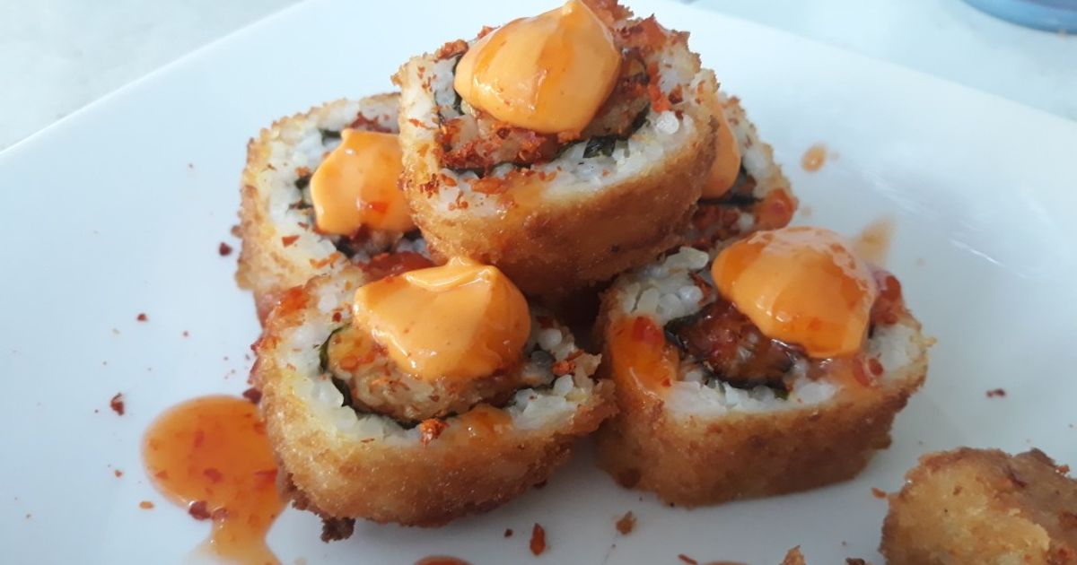 Resep Sushi Volcano Roll oleh ritaariita - Cookpad