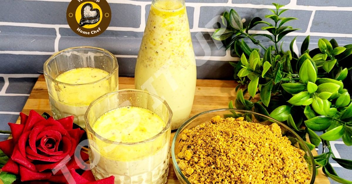 Masala Milk With Homemade Masala Milk Powder Winter Special Recipe by ...