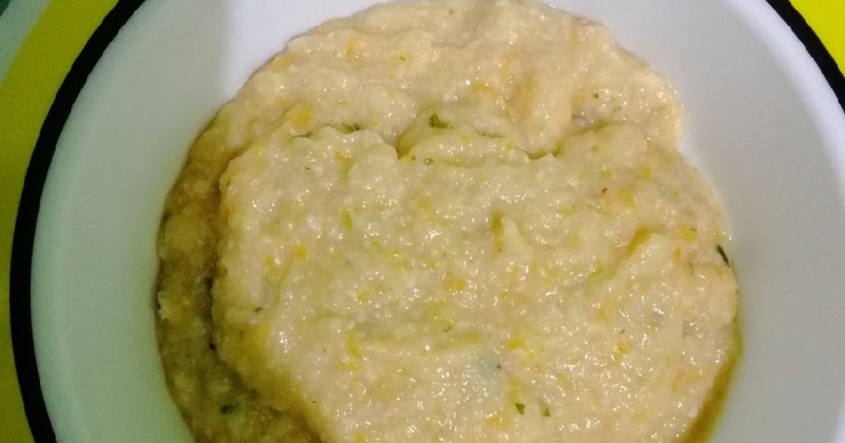 Resep Mpasi 8m+ : Tim nasi ikan nila with sayur sop telur puyuh oleh ...