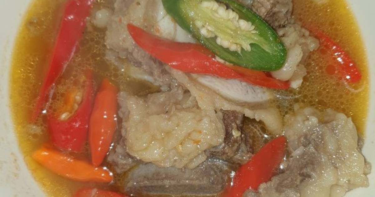 21 Resep Sop Iga Sapi Asam Enak Dan Mudah Cookpad