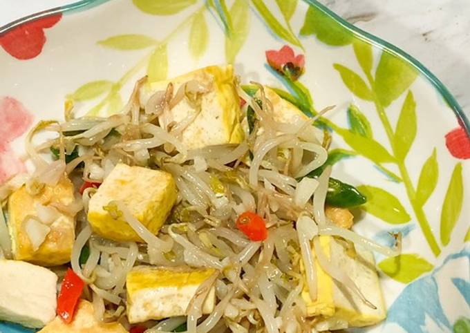 Resep Tumis Tahu Tauge oleh Ines prmsr - Cookpad