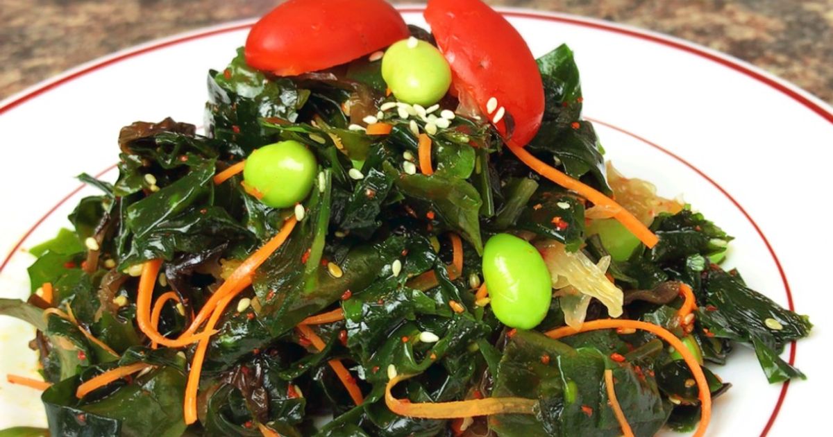 สูตร ยำสาหร่ายวากาเมะ Wagame Seaweed Salad โดย Kamerr inter แขมร ...