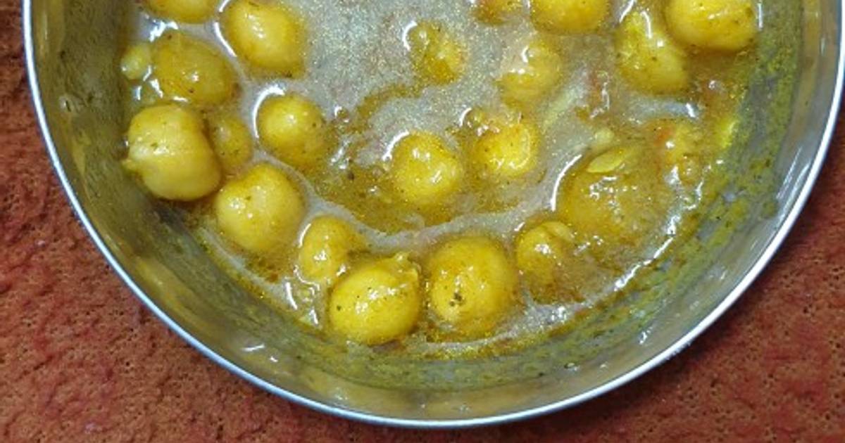 Chole Ki Sabji Recipe by vijay narnoli - Cookpad