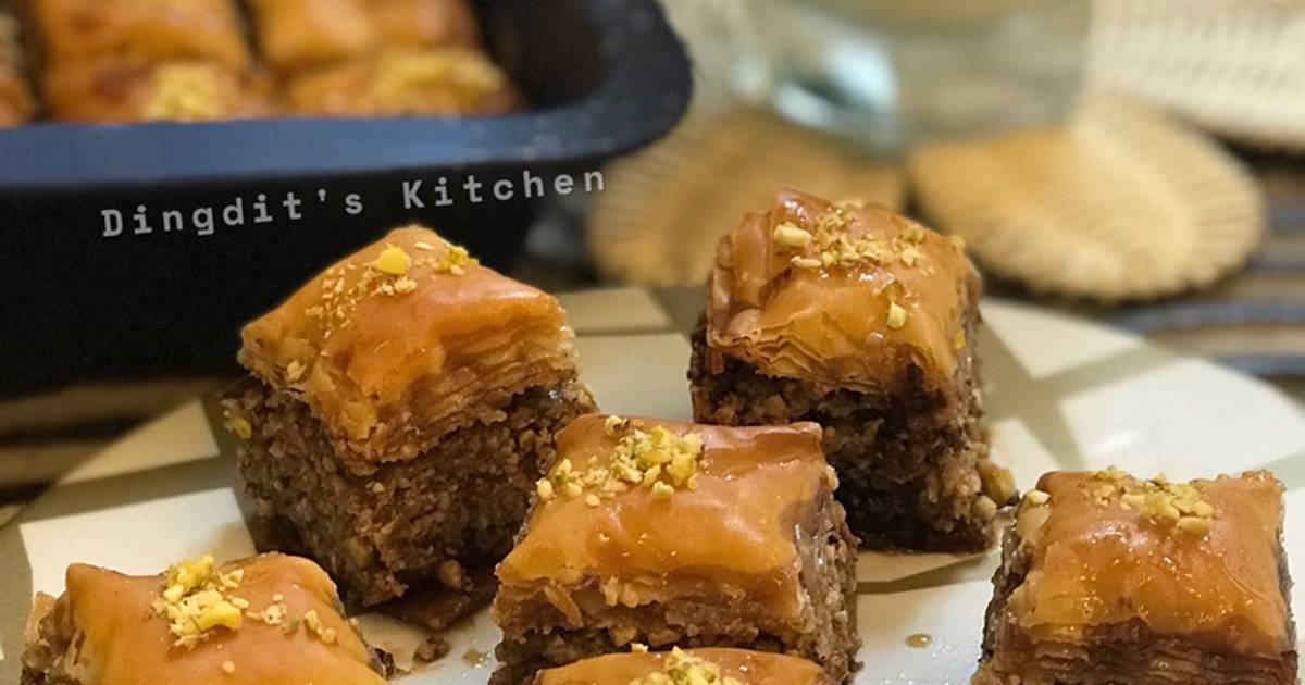 Resep Baklava (Mix Nuts) oleh Dingdit's Kitchen - Cookpad