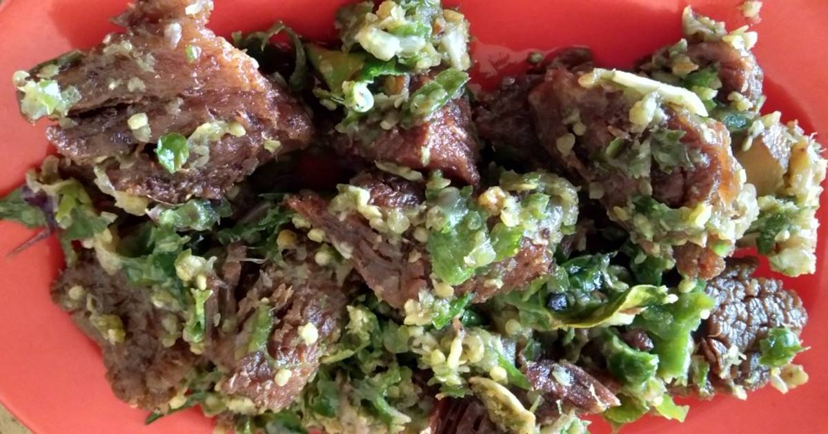 Resep Dendeng cabe ijo oleh Mpok Ide - Cookpad
