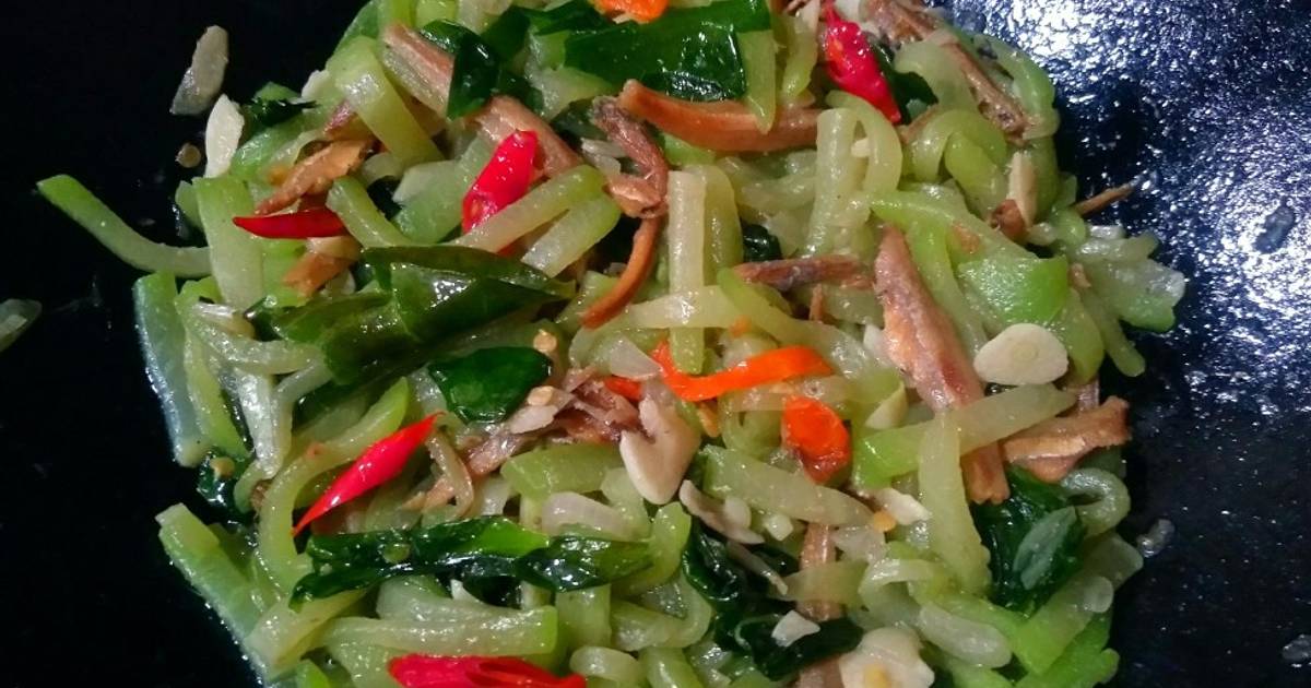 229 resep labu siam tumis ikan teri enak dan mudah - Cookpad