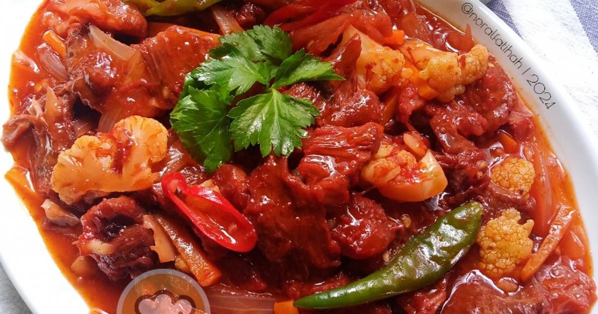 Resipi Daging Masak Merah Ala Thai oleh Nor Al Fatihah - Cookpad