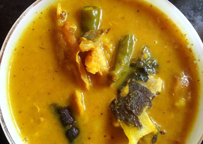 Macher matha diye moog dal Recipe by Nivedita Bose - Cookpad