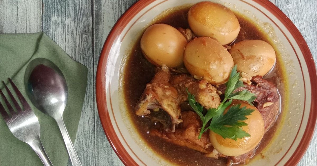 Resep semur ayam telur tahu untuk anak rumahan enak dan mudah - Cookpad