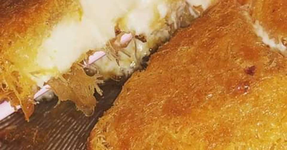 طريقة عمل كنافه بالكريمه على اصولها بطريقة سهلة وسريعة من Zoza Food ...