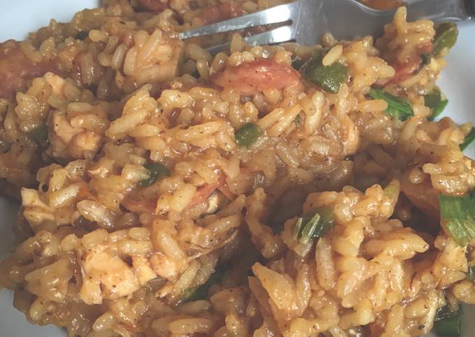 Arroz jambalaya Receita por @hugastrow - Cookpad
