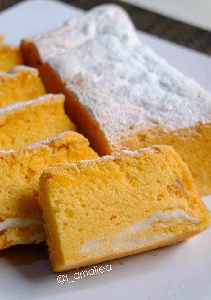 Resep Kelemben Nyiur Anum (Bolu Jadul Kelapa Muda) oleh i_amallea - Cookpad