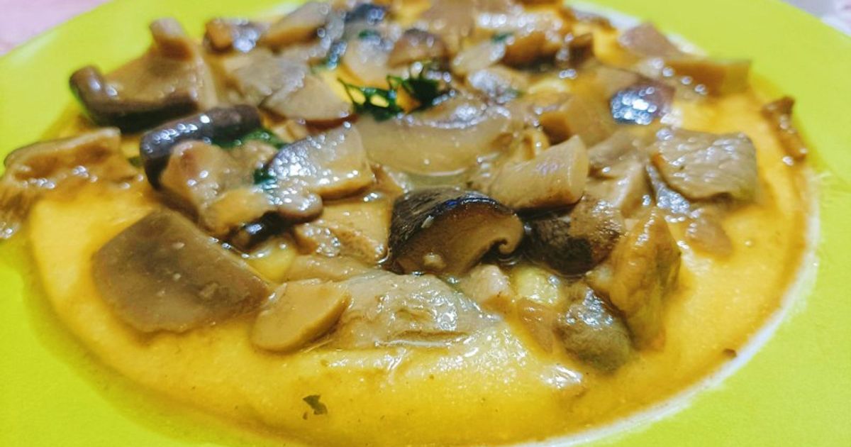 Receta Polenta Con Setas Variadas, Incluidas Las Fantásticas Boletus ...