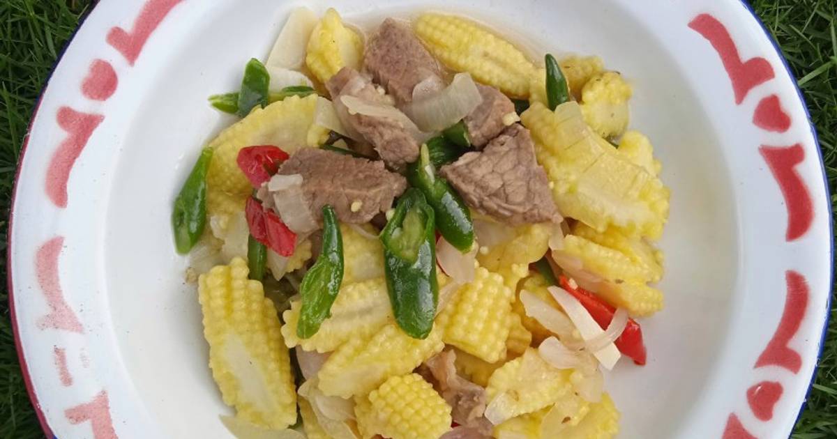 Resep Tumis Putren Cabai Hijau oleh Devalesha Kitchen - Cookpad