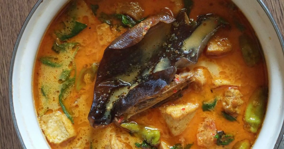 Resep mangut ikan pe tahu dan tempe rumahan enak dan mudah - Cookpad