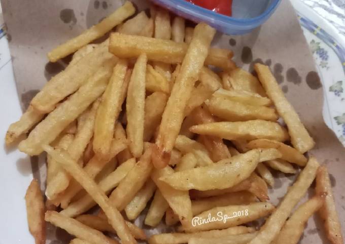 Resep Kentang goreng Crispy oleh Rinda Sari Putri - Cookpad