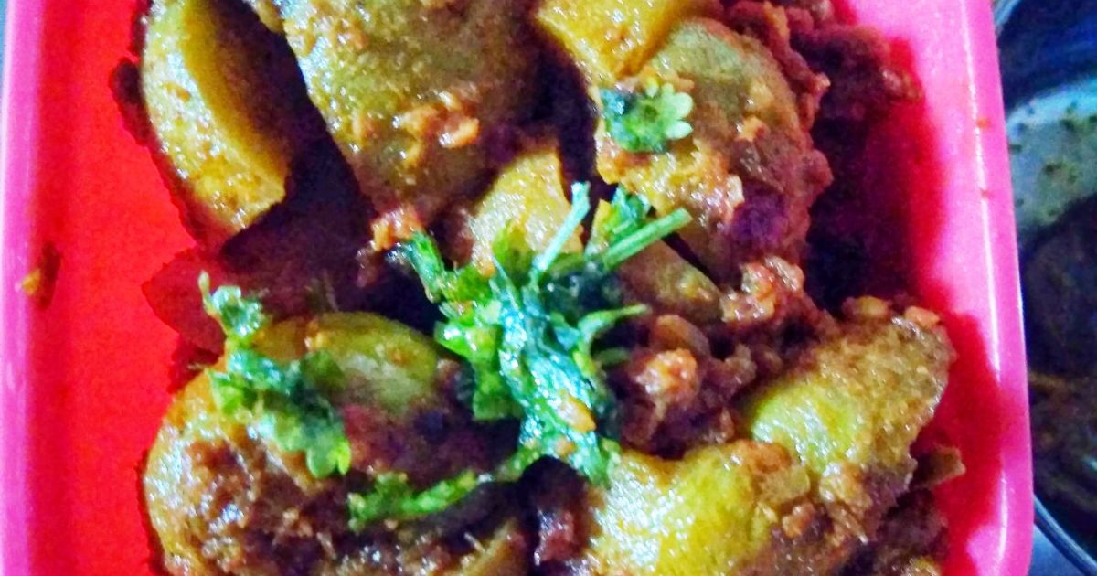 Stuffed Round Gourd /Tinda Recipe by Sakshi Lodhi - Cookpad