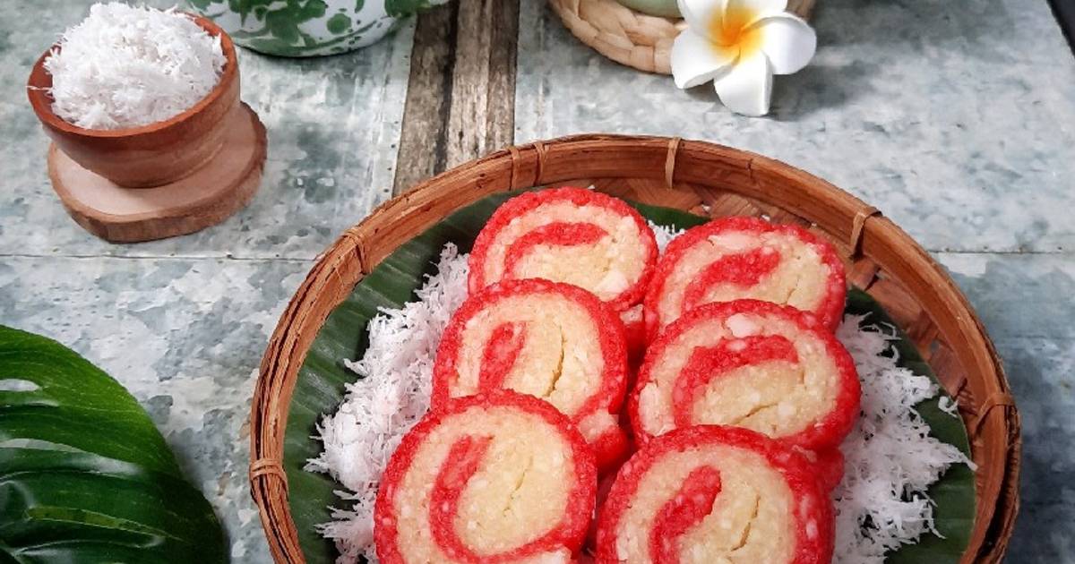 Resep Getuk Gulung Merah Putih oleh Ibu Malka - Cookpad