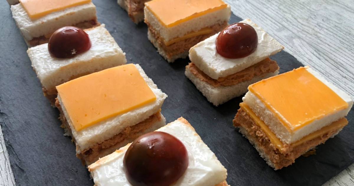 Canapes de pate - 84 recetas caseras- Cookpad