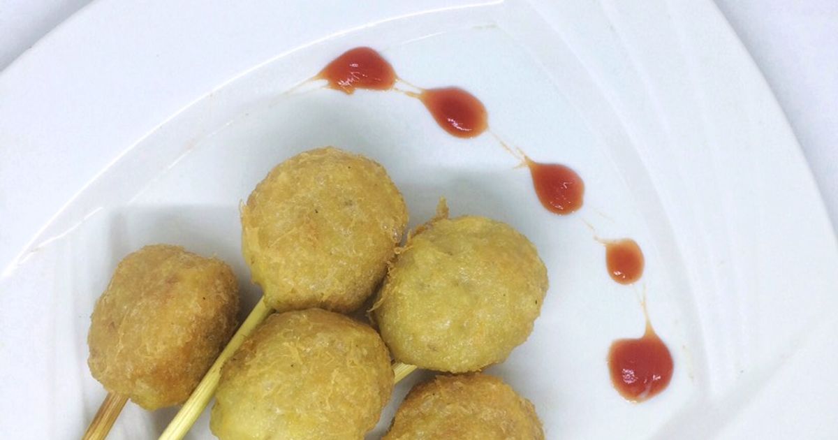 Resep sate bakso ayam rumahan enak dan mudah - Cookpad