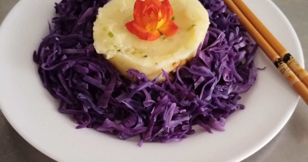 Crujiente De Repollo Morado 🌶️🥙 Receta de Dilma More 🇨🇴- Cookpad