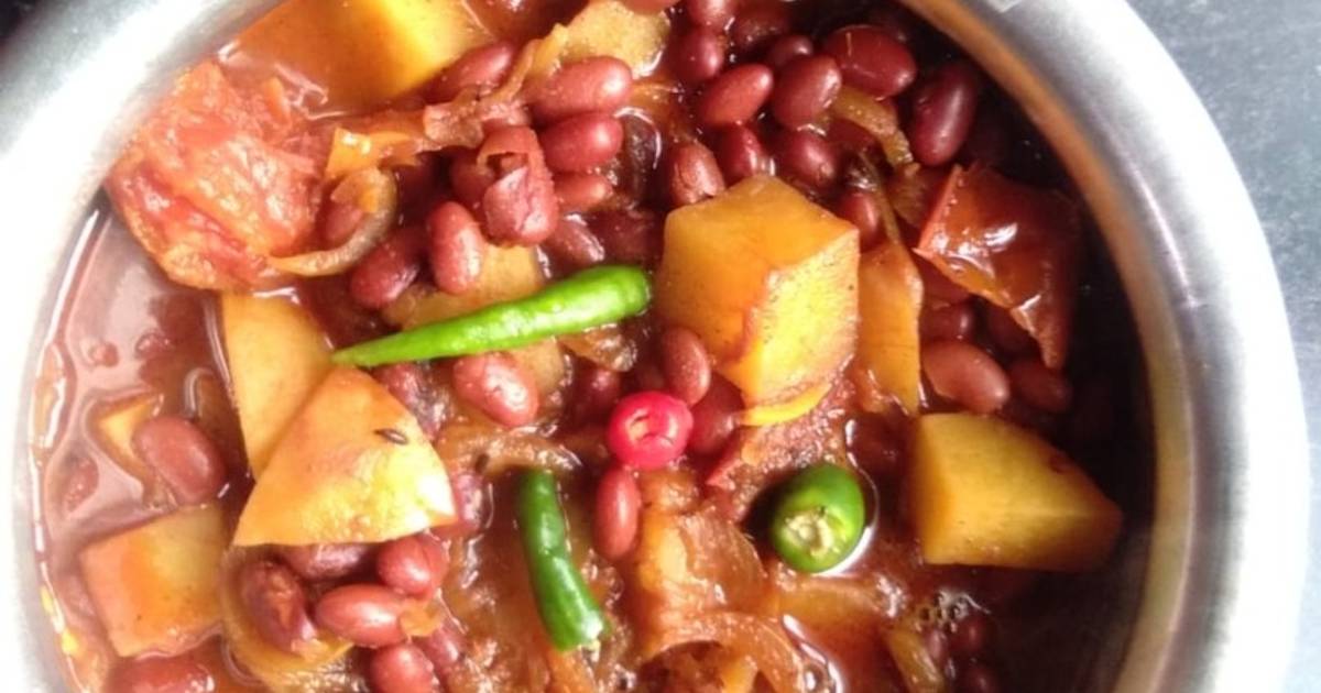 Rajma curry Recipe by Manisha shaw - Cookpad