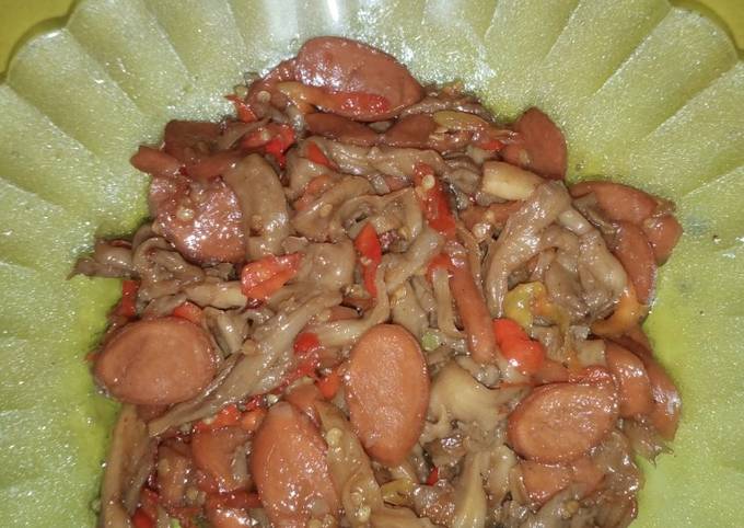 Resep Jamur sosis saos tiram oleh Liarahma - Cookpad