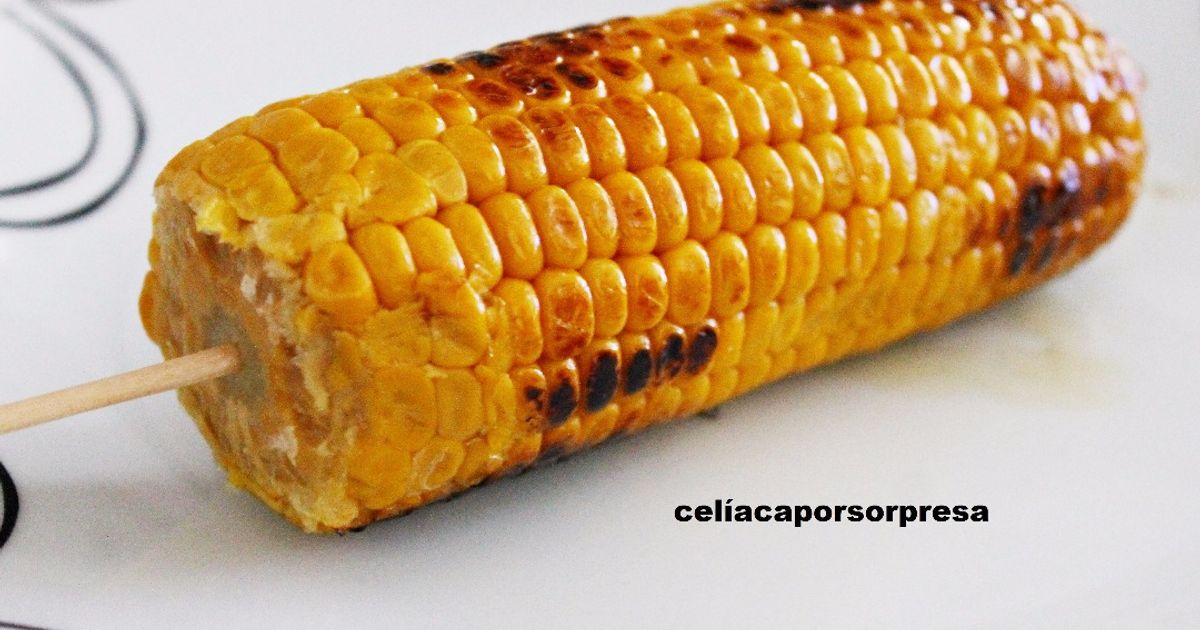 Mazorca De Maíz A La Plancha Receta de Sonia Castro Díaz