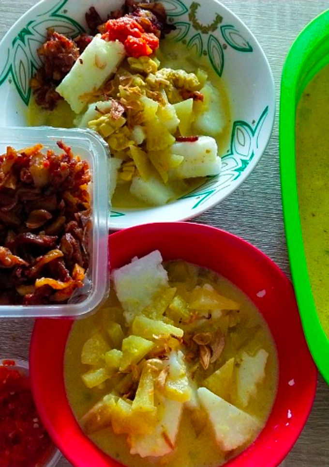 Resep Lontong Sayur Labu Siam (Sajian Spesial Hari Raya Ied Fitri) oleh ...