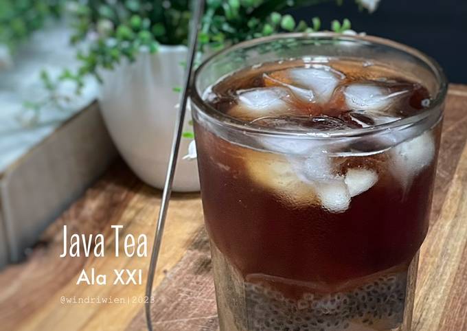 Resep Java Tea Ala Bioskop XXI oleh Windri Aries | IG @windriwien - Cookpad