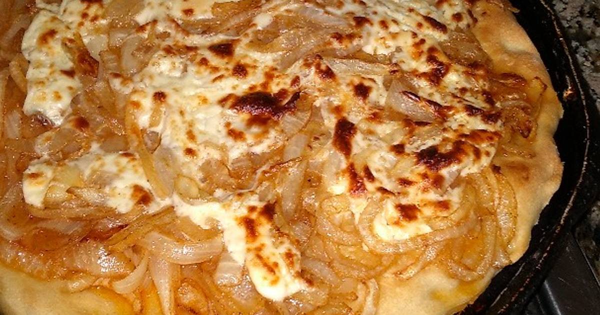 Pizza de cebolla 🤤 🧅 Receta de Mica Cocina🧁🍭🍬- Cookpad