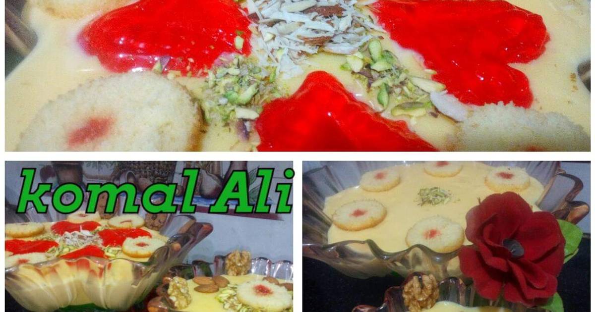 Fruit Trifles Recipe by Komal Ali - Cookpad