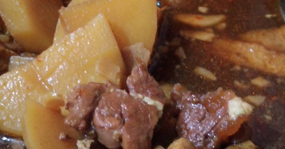 Resep Semur Daging Tahu Kentang anti Ribet oleh Rahma's Kitchen - Cookpad