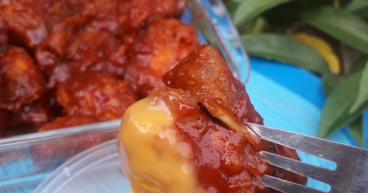 Resep Fire chicken ala richeese with saus cocol keju asli ganpang bett ...