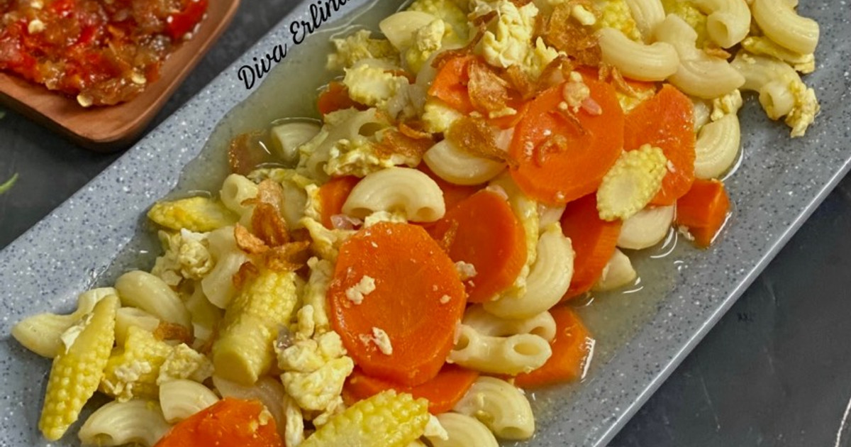 Resep Tumis Makaroni Wortel Putren oleh Agustina Erlinda - Cookpad