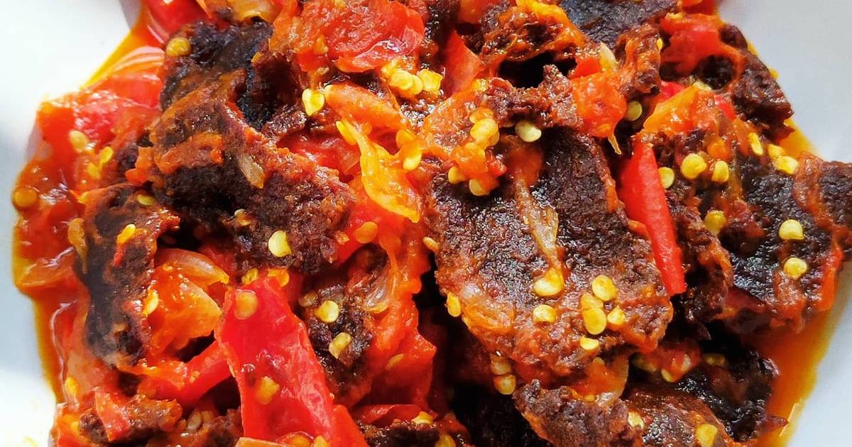 85 resep dendeng balado kering kriuk enak dan mudah - Cookpad