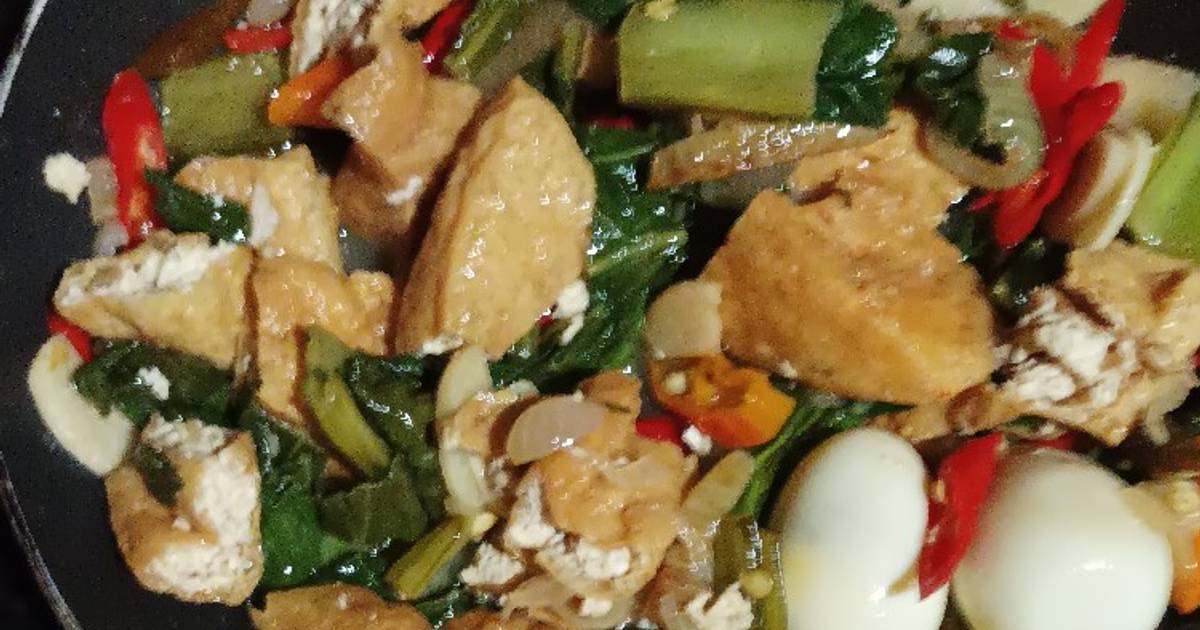 699 resep tumis pakcoy tahu enak dan sederhana ala rumahan - Cookpad